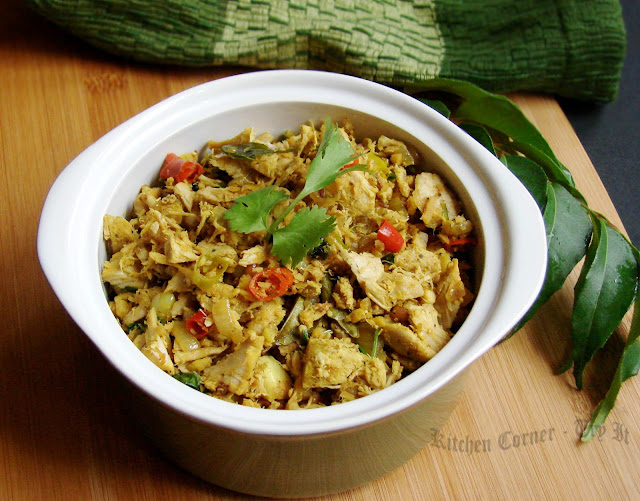 Fish Puttu/Fish Stir Fry