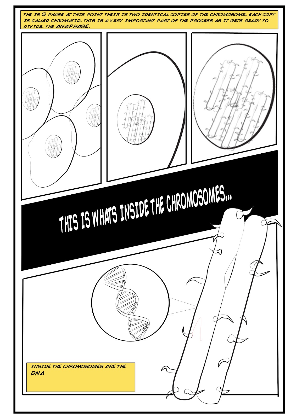 Ilmi Omar - [BA HONS] CG Arts & Animation: Draft 1- Comic Strip