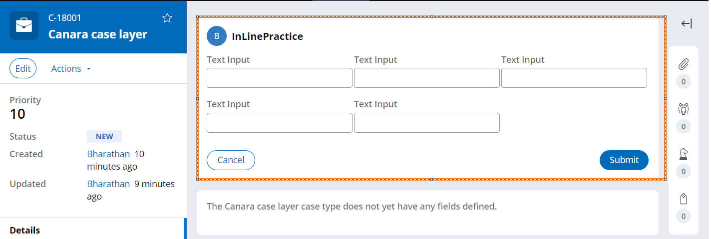 Pega Learnings: How to use inline layouts in Pega