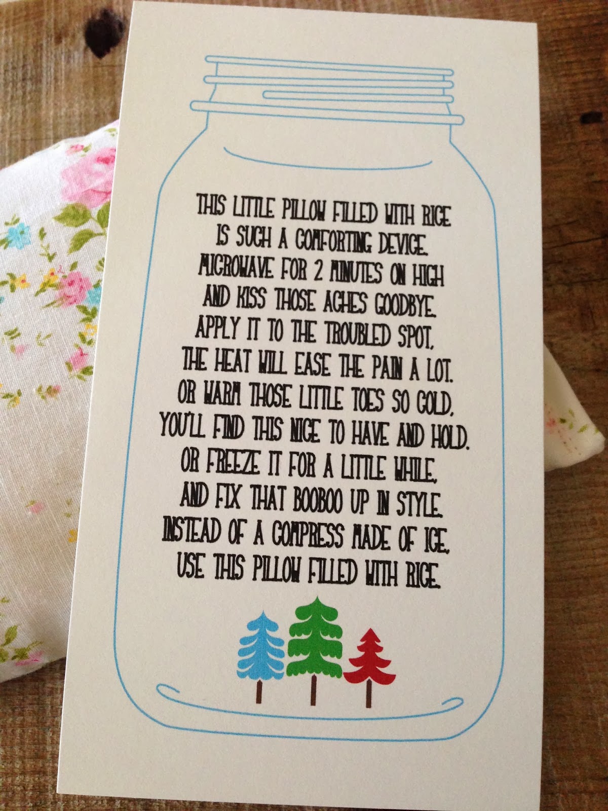 The Baeza Blog: Vintage Fabric Heat/Ice Pack