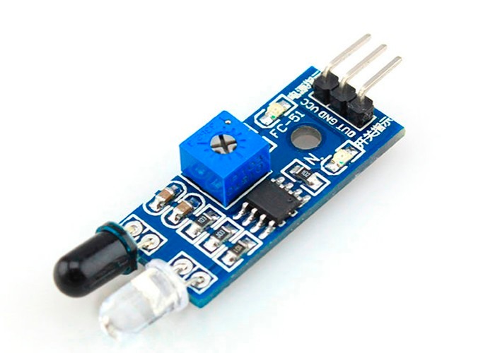 Module Pendeteksi Halangan Rintangan Inframerah, Infrared Module ...