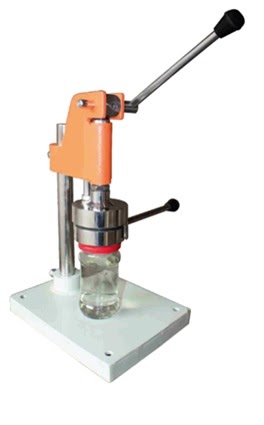 FILLING CAPPING LABELING MACHINES: MANUAL LUG CAPPING MACHINE