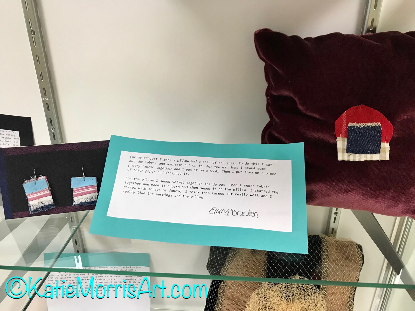 Katie Morris Art: Creative Reuse: Art from Scrap Textiles