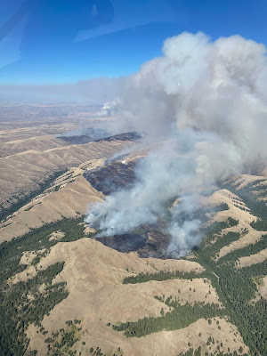 Blue Mountain Fire Information: Pomeroy Ranger District Fire Update ...
