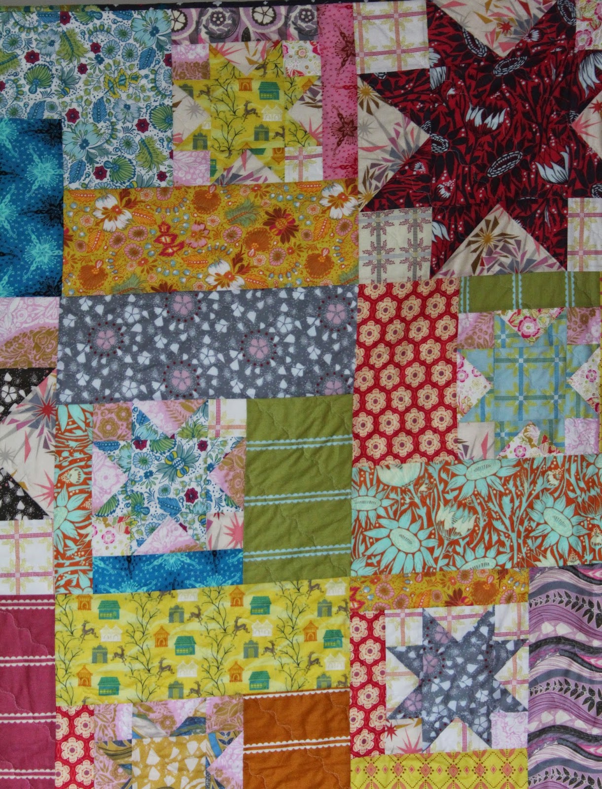 Sewing and Slinging: Sparkling cider finish