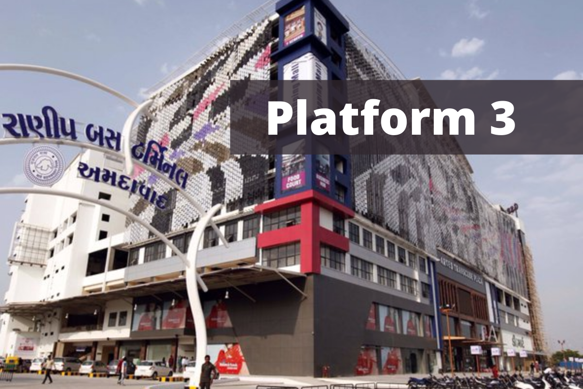 Ranip Bus Stand Time Table Platform 3