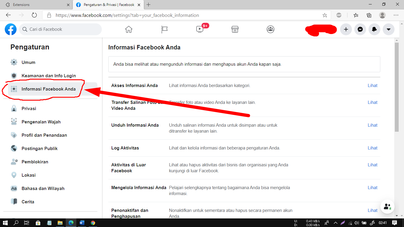 Cara Menghapus Akun Facebook Secara Permanen Lewat Hp/Laptop - satutitiknol.com