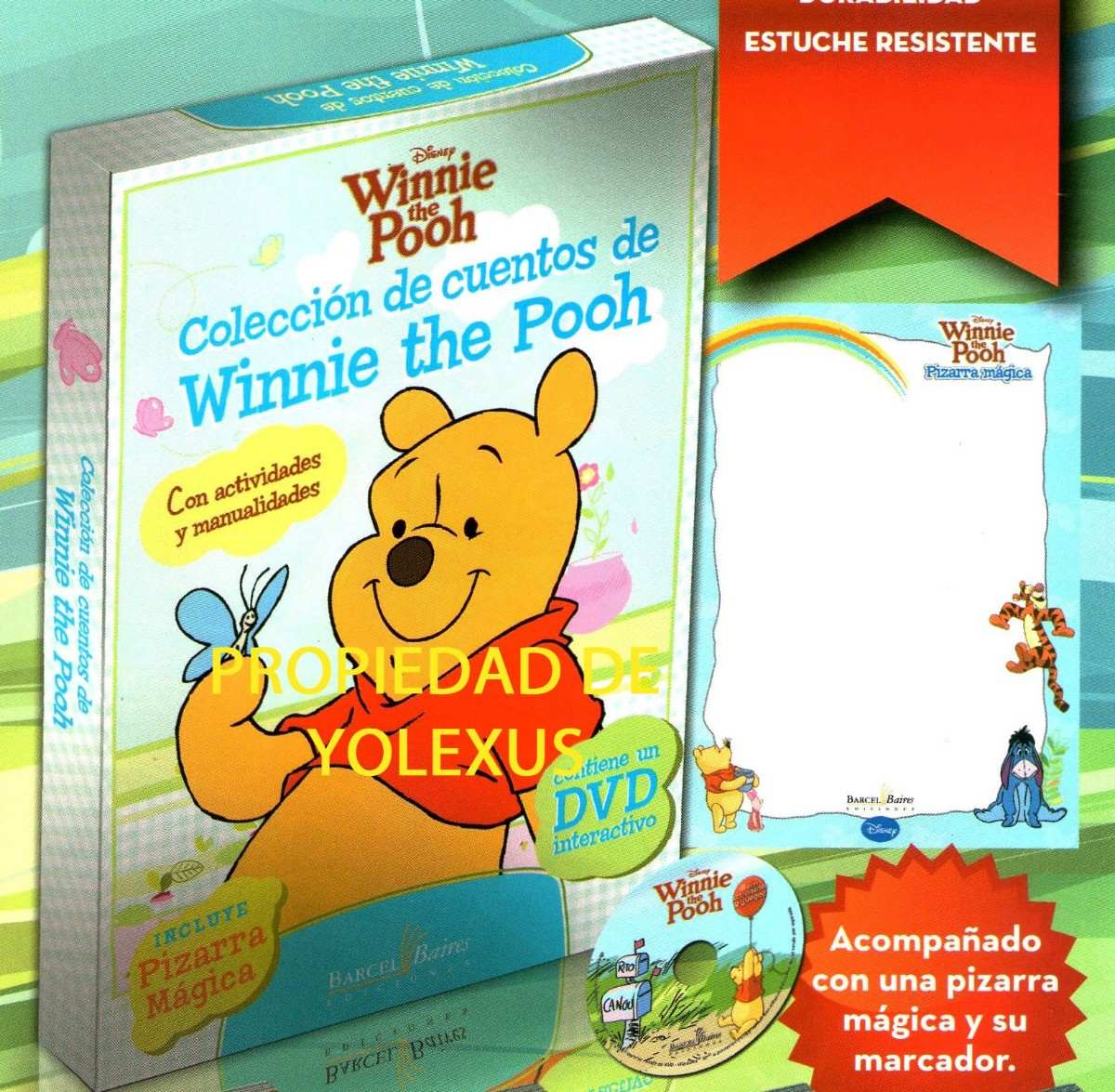 COLECCION DE CUENTOS DE WINNIE THE POOH CON CD ROM