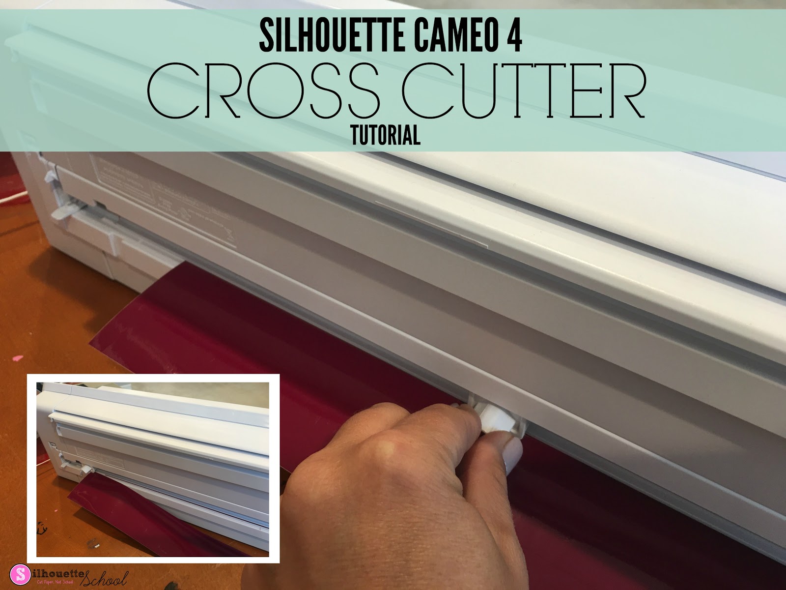 Silhouette CAMEO 4 Cross Cutter Tutorial - Silhouette School