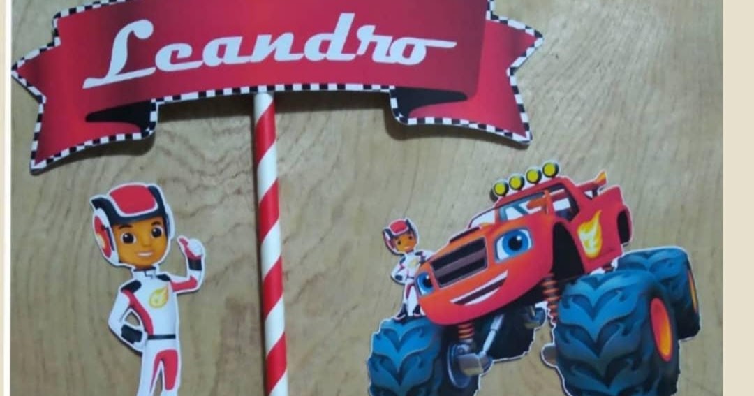 Topper Blaze and The Monster Machine Leandro 3 - Mis Toppers Tus Toppers