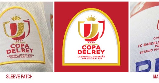 Football teams shirt and kits fan: Copa Del Rey 2016 Patch