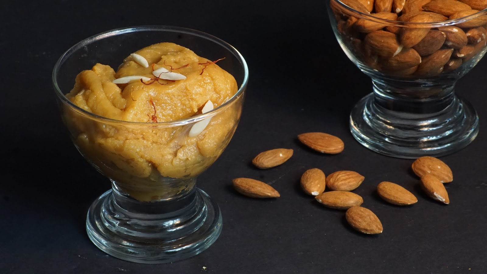 Badam Halwa Recipe / Almond Sheera | Steffi's Recipes