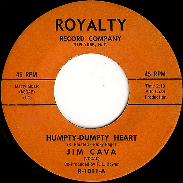 WHITE DOO-WOP COLLECTOR: JIM CAVA_Humpty Dumpty Heart