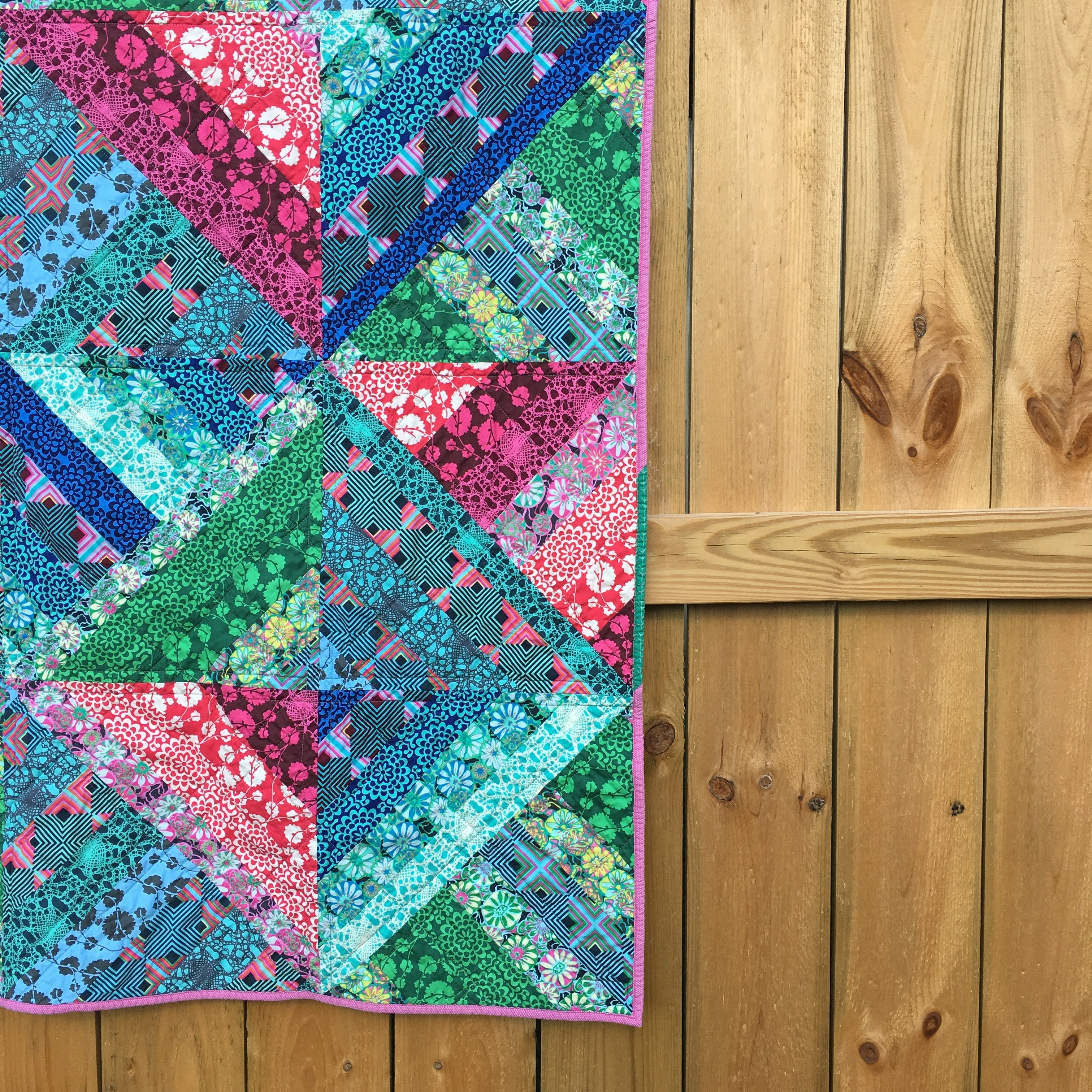 Elizabeth Quilts Plus: Jelly Rainbow Quilt