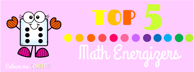 Math Energizers ♥ Energizantes Matemáticos - Colour me Confetti
