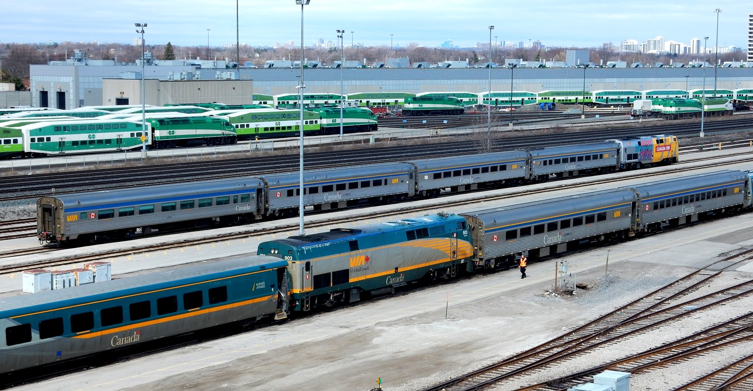 Trackside Treasure: VIA's Toronto Maintenance Centre, Part 1