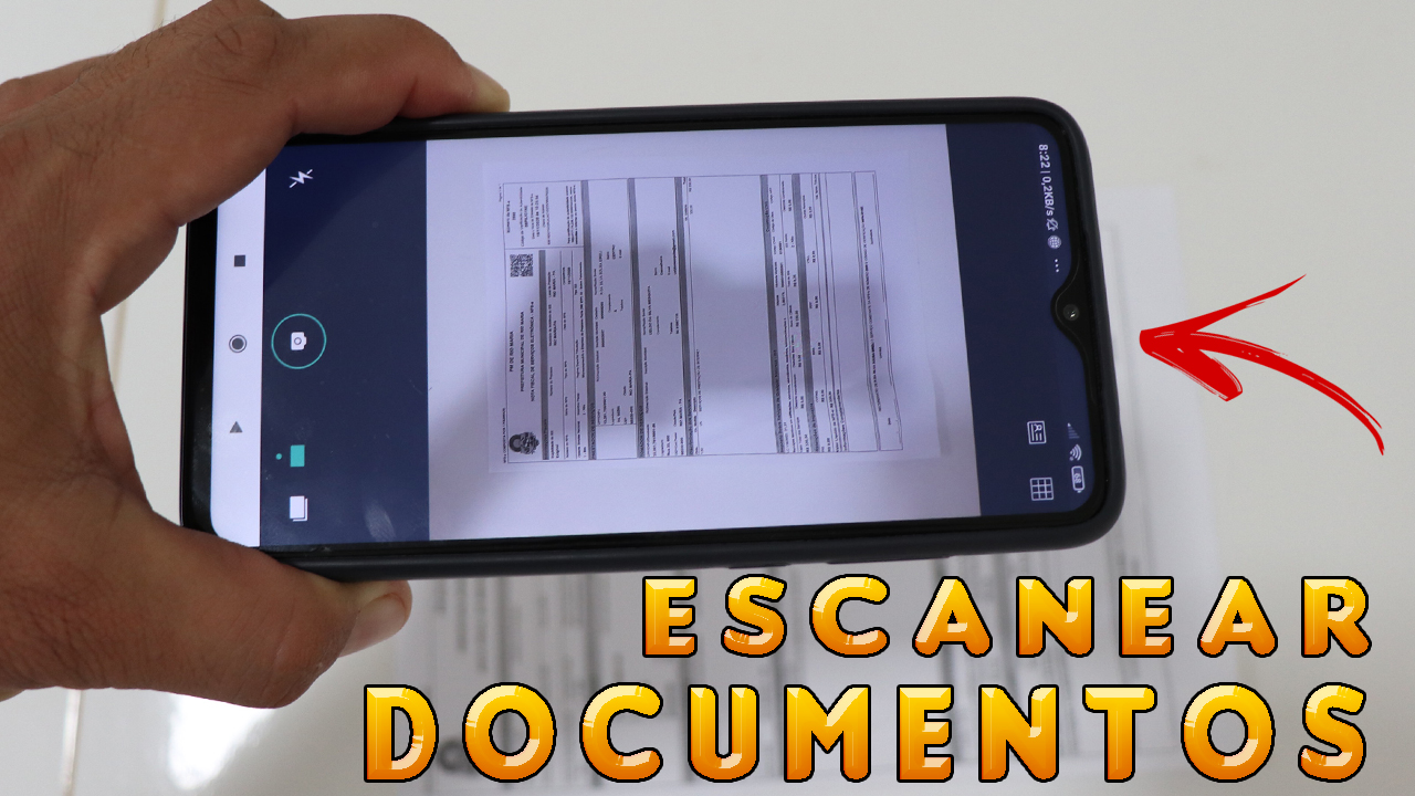 Como escanerar um documento usando a câmera do celular- Aplicativo ...