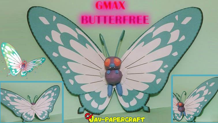 jav-papercraft.blog: gmax butterfree