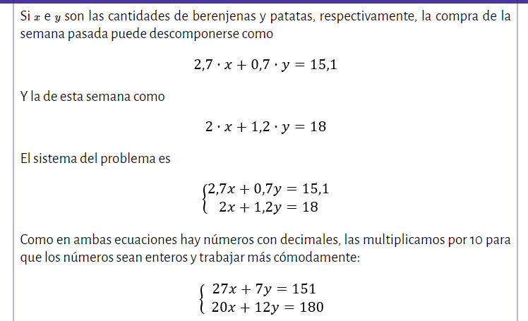 ¿se Pueden Entender Las Matemáticas Sistemas De Ecuaciones