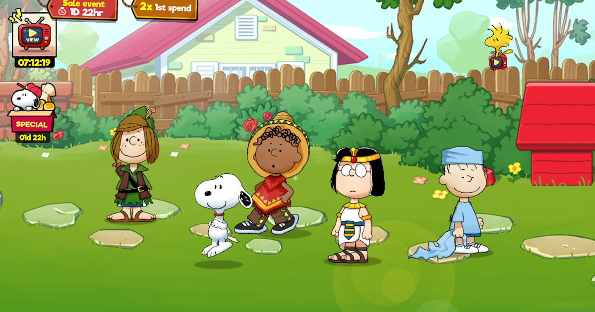 Snoopy Spot the Difference