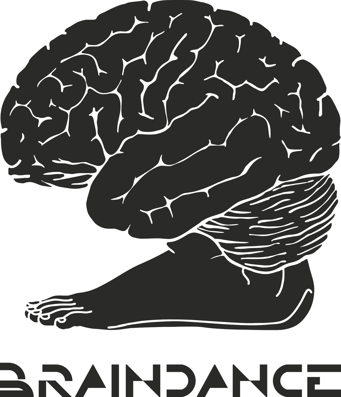 Vector logos of electronic music: Braindance