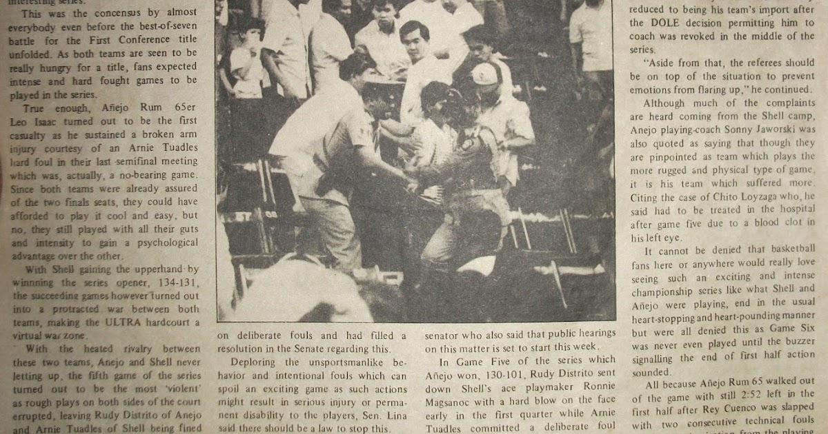 RP Basketball Photos & Articles: More of Shell's first PBA title in 1990