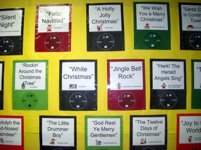 Mrs. King's Music Class: Bulletin Board Ideas for December