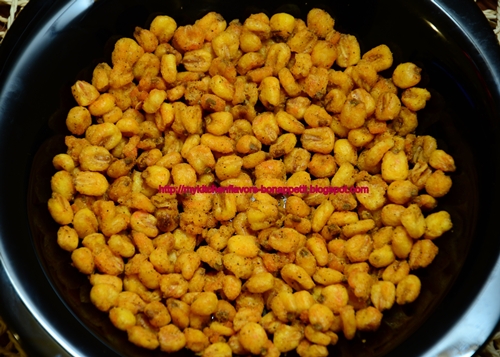 My Kitchen Flavors - Bon Appetit!: Spicy Fried Corn