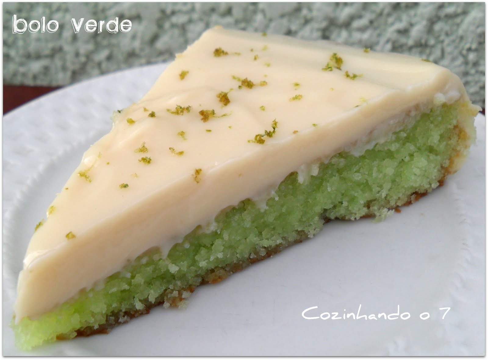 Bolo Verde | Cozinhando o 7