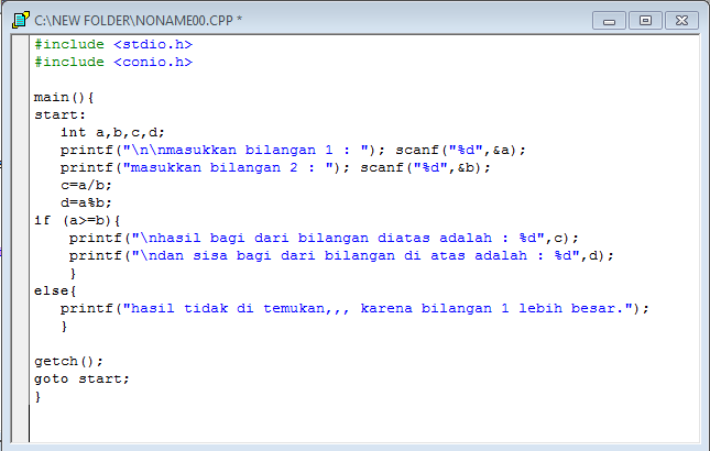My Hobby: If Else pada C++