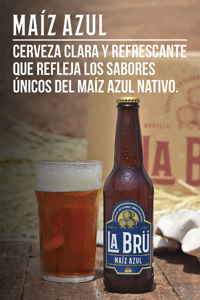 Cervezal: Maíz Azul de La Brü