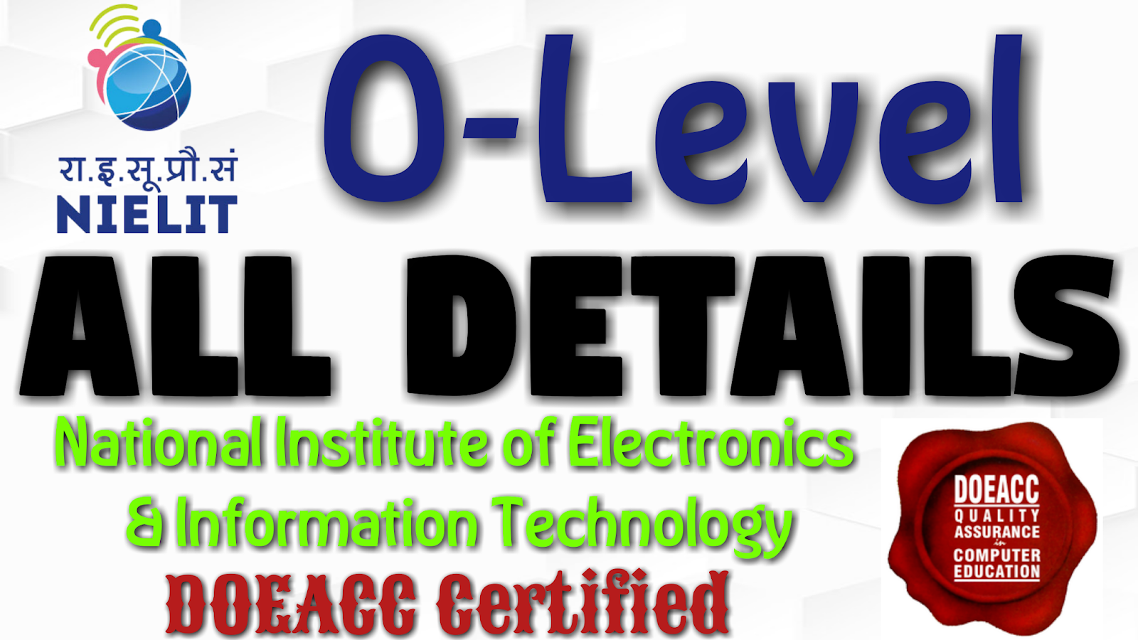 O-Level Full Guide