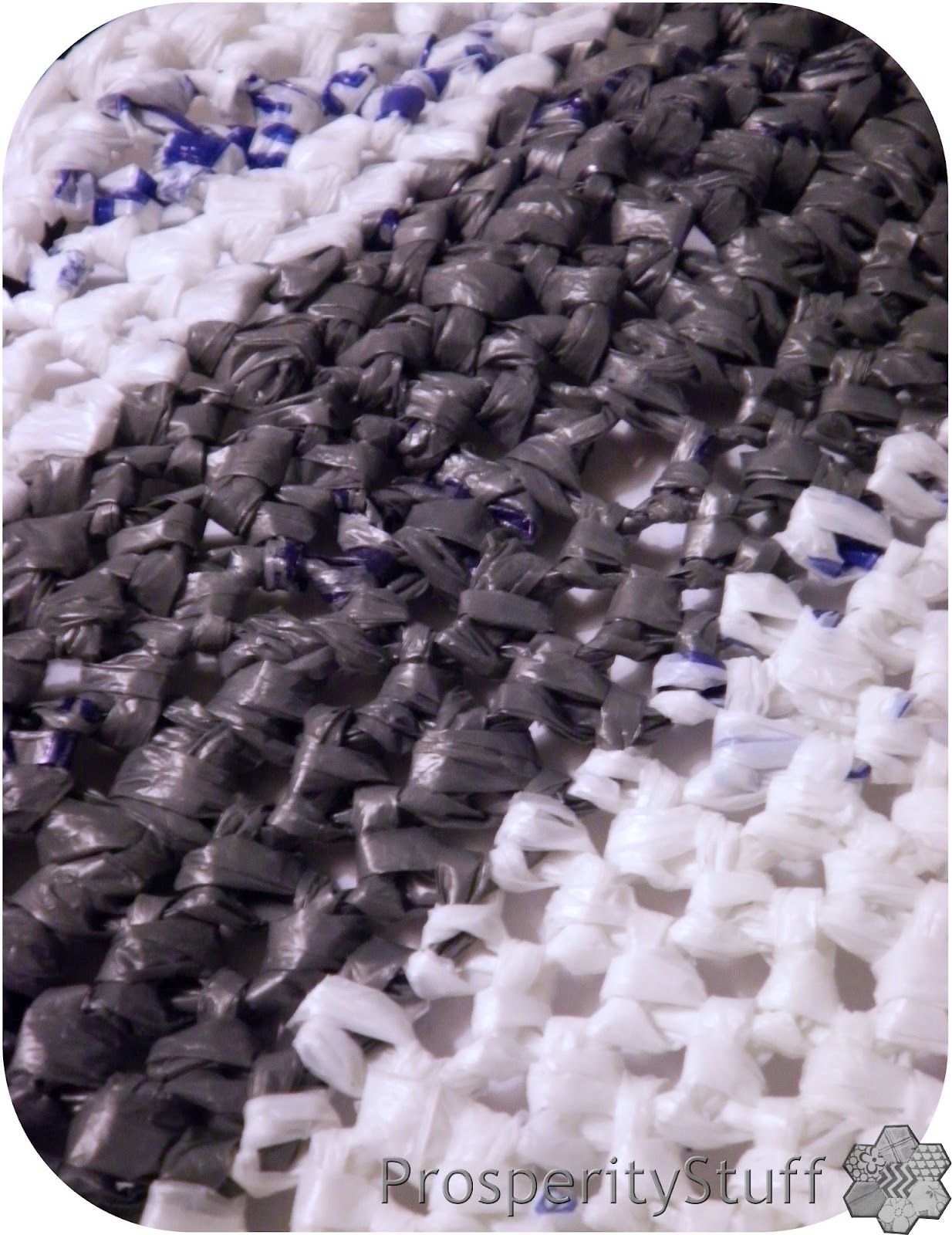 ProsperityStuff Quilts: Plastic Bag Yarn Crochet ...
