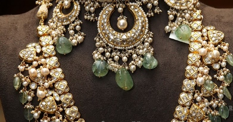 Polki Haar by Tyaani Jewellers - Jewellery Designs
