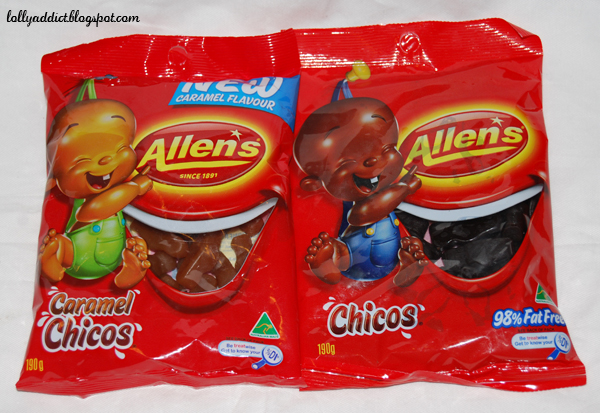 Lolly Addict - Australian Confectionery Reviews: Allen's Caramel Chicos
