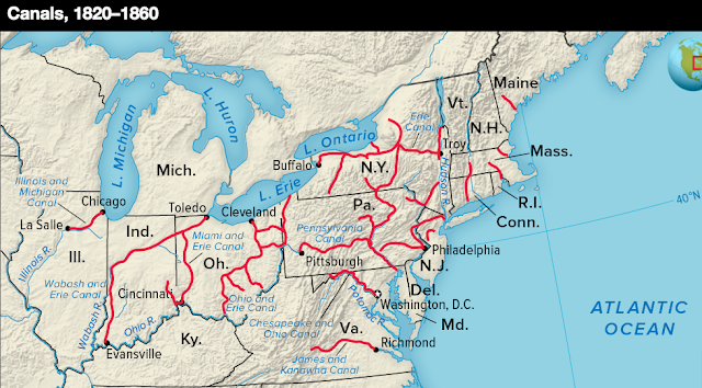 Industrial History: Miami & Erie Canal in Ohio Overview