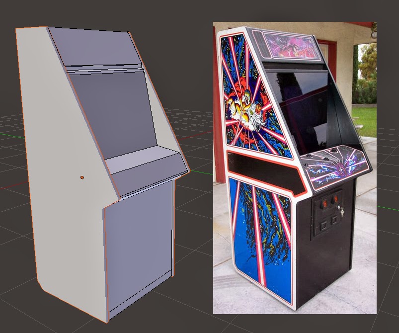 Sean's Vive Dev Blog: Ready Player One Arcade Cabinet