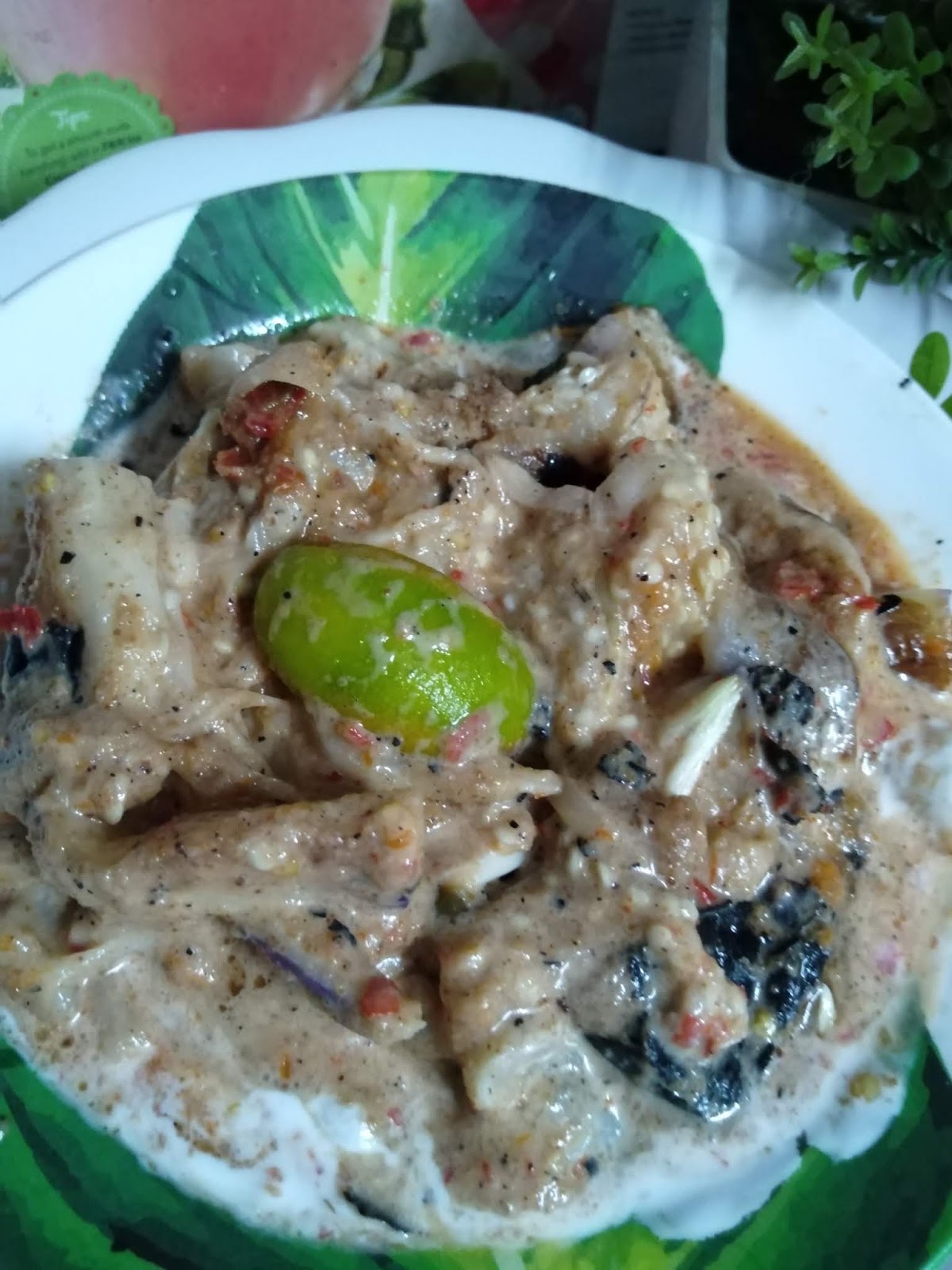 namakucella: KERABU TERUNG BAKAR