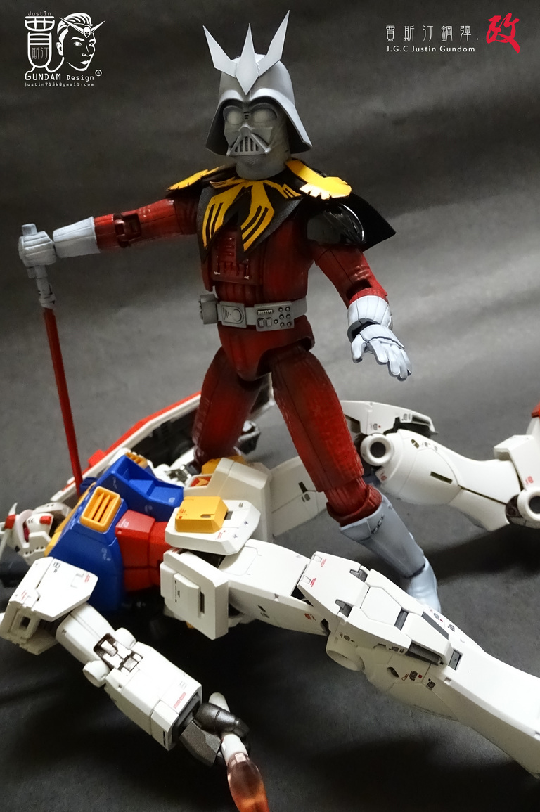 GUNDAM GUY: Gundam x Star Wars: 1/12 Char Aznable Darth Vader ...