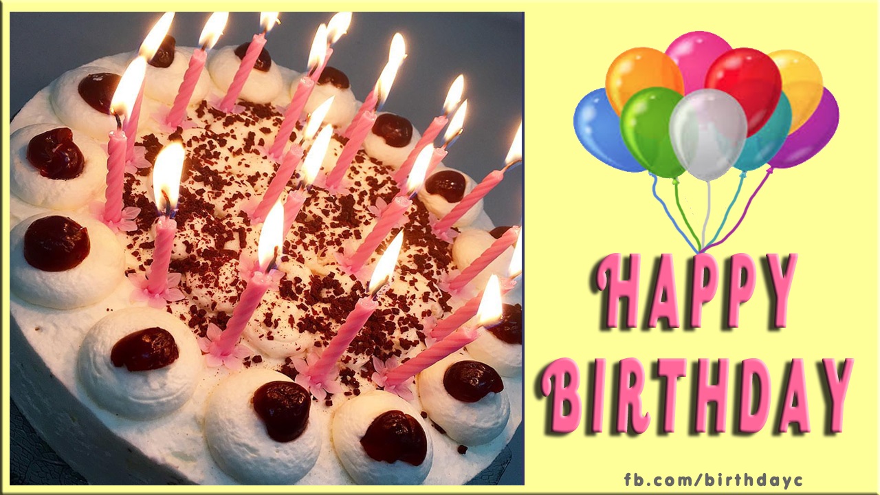 Birthday cake cards, images - HBDAY.ART