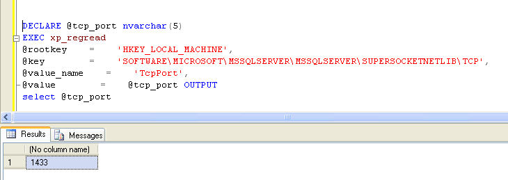 MSSQL DBA Tips & Tricks: How to Find Port Number Of a SQL Server Instance? MSSQL DBA Tips & Tricks: How to Find Port Number Of a SQL Server Instance?