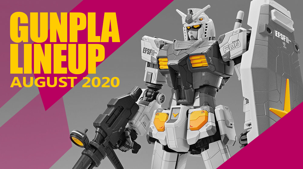 GunPla Lineup August 2020