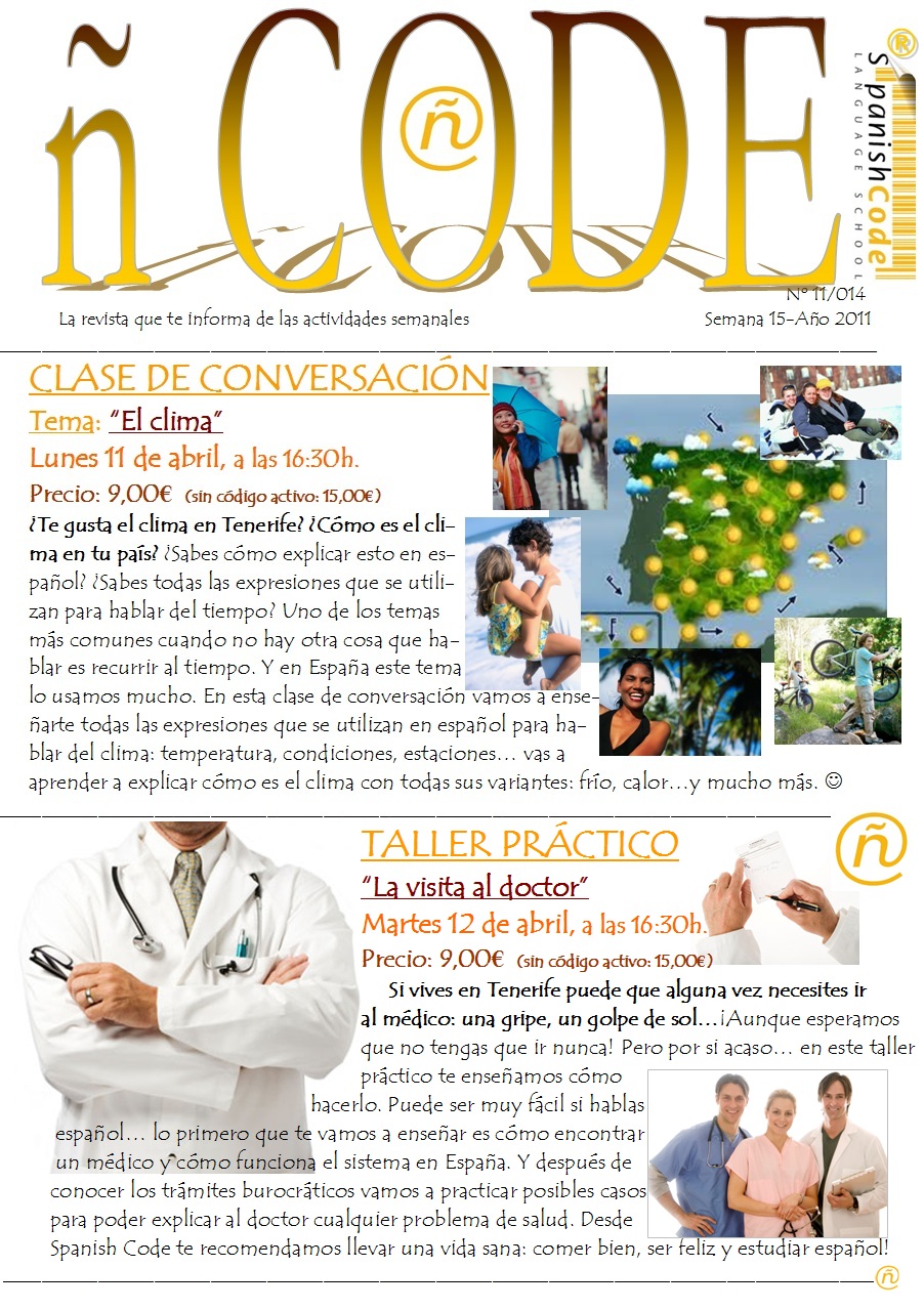 Learn Spanish with us! We have the Code, Spanish Code.