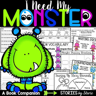 I Need My Monster Activities