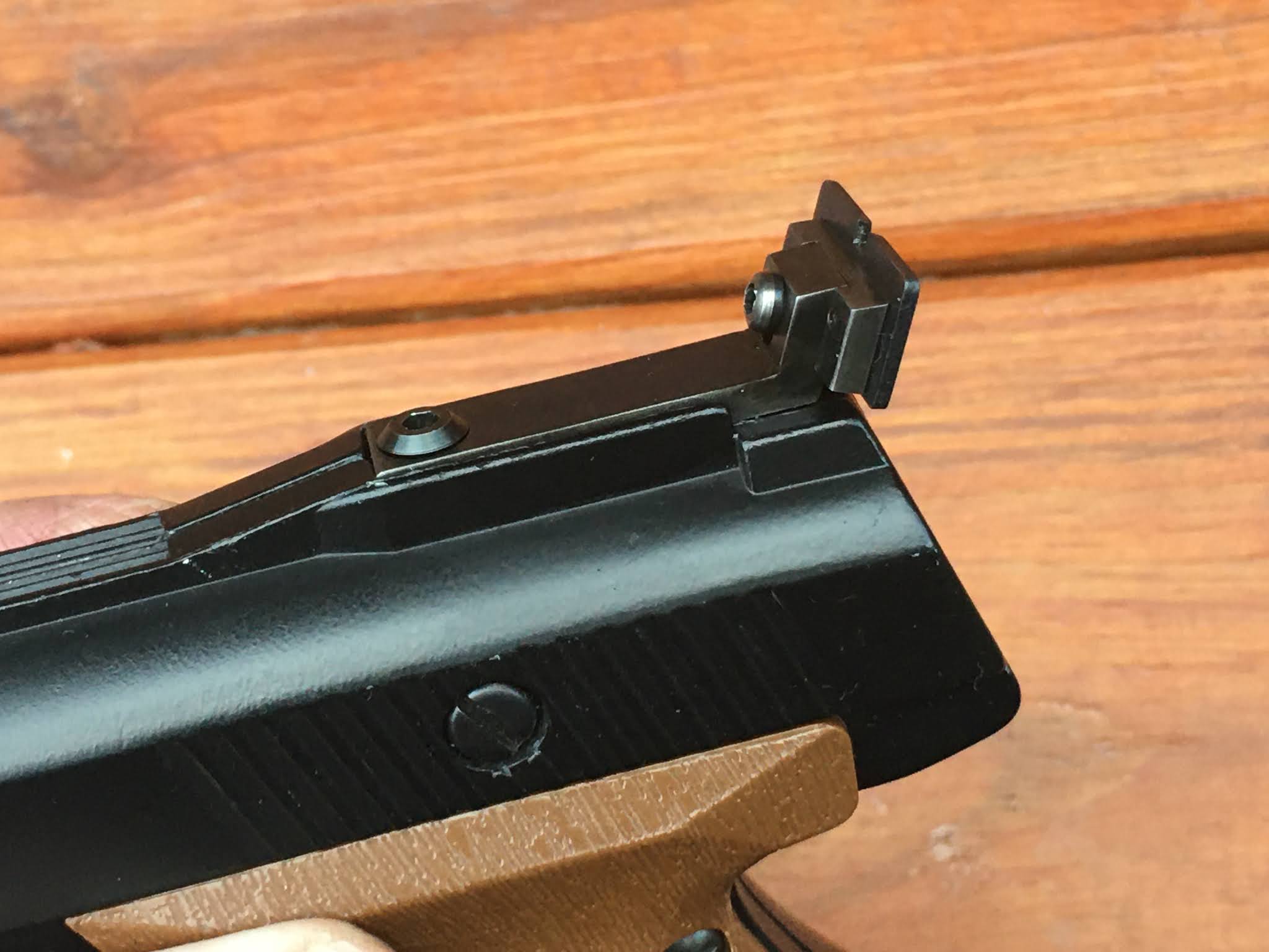 Another Airgun Blog: New Rear Sight for the Crosman 1600