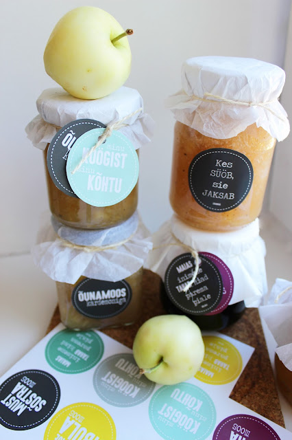 tee ise: hoidiste sildid