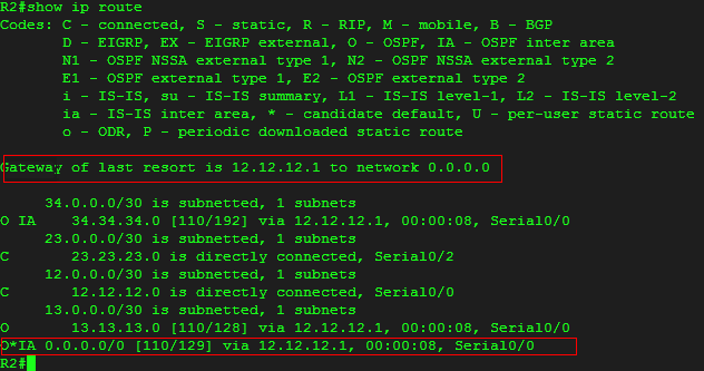 belajar cisco : Konfigurasi Area Stub OSPF