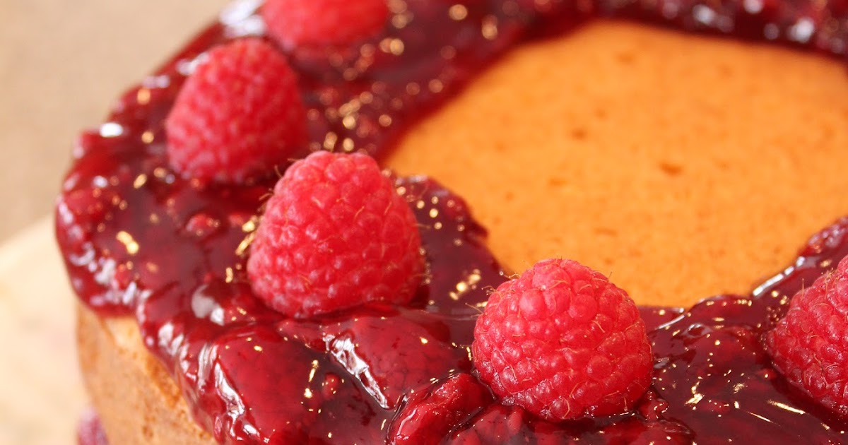 Ohio Thoughts: Raspberry Sponge Cake