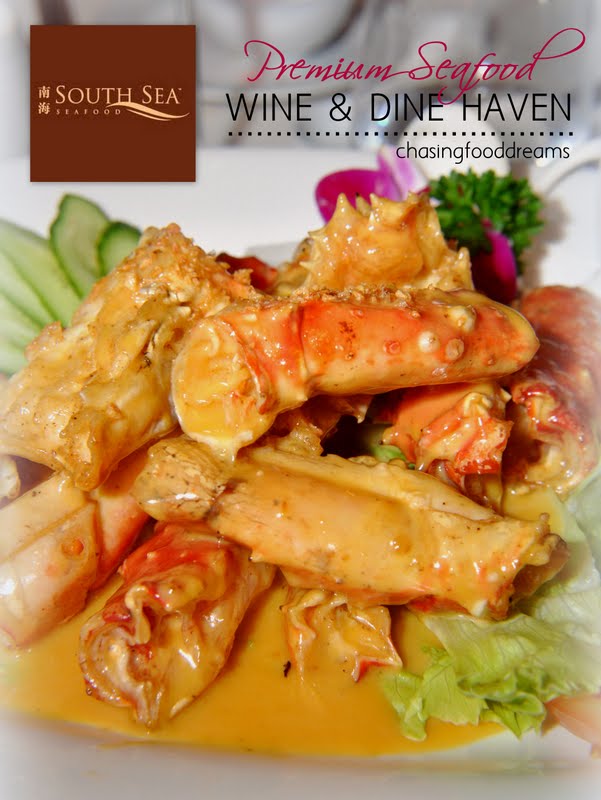 CHASING FOOD DREAMS: South Sea Seafood, Kampung Baru Subang: Wine ...