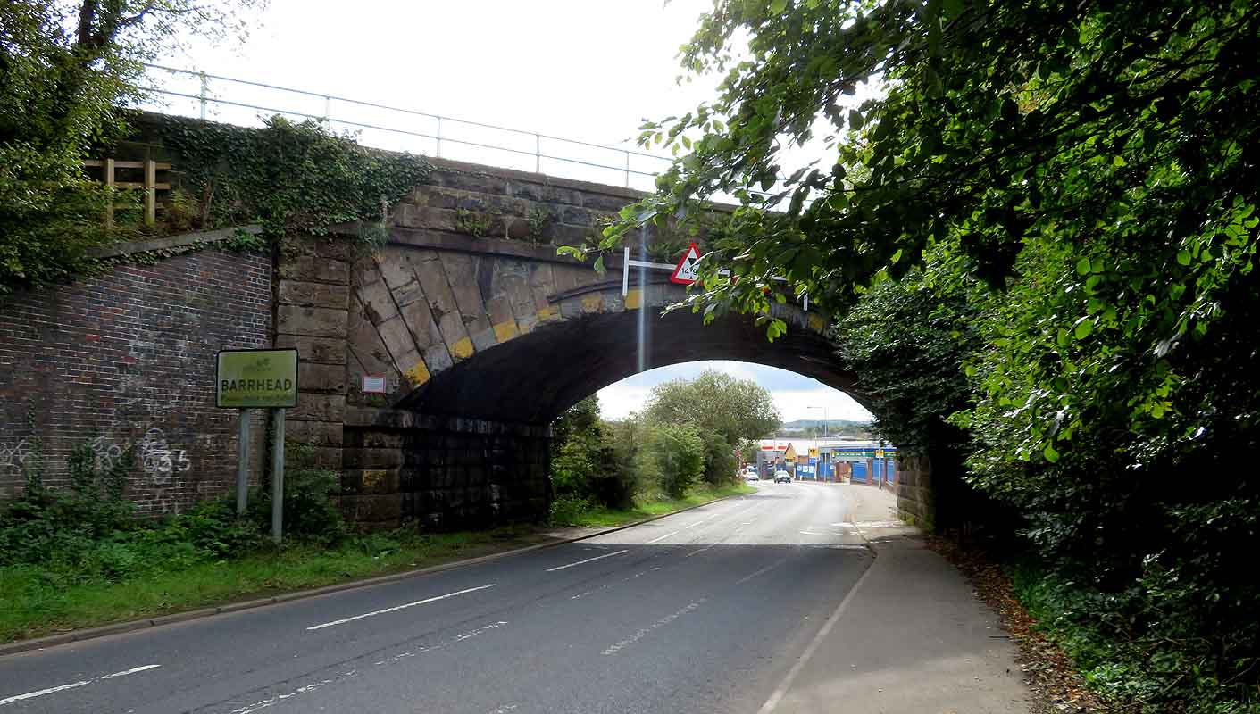 Alex and Bob`s Blue Sky Scotland: Barrhead. Renfrewshire. The Town and ...